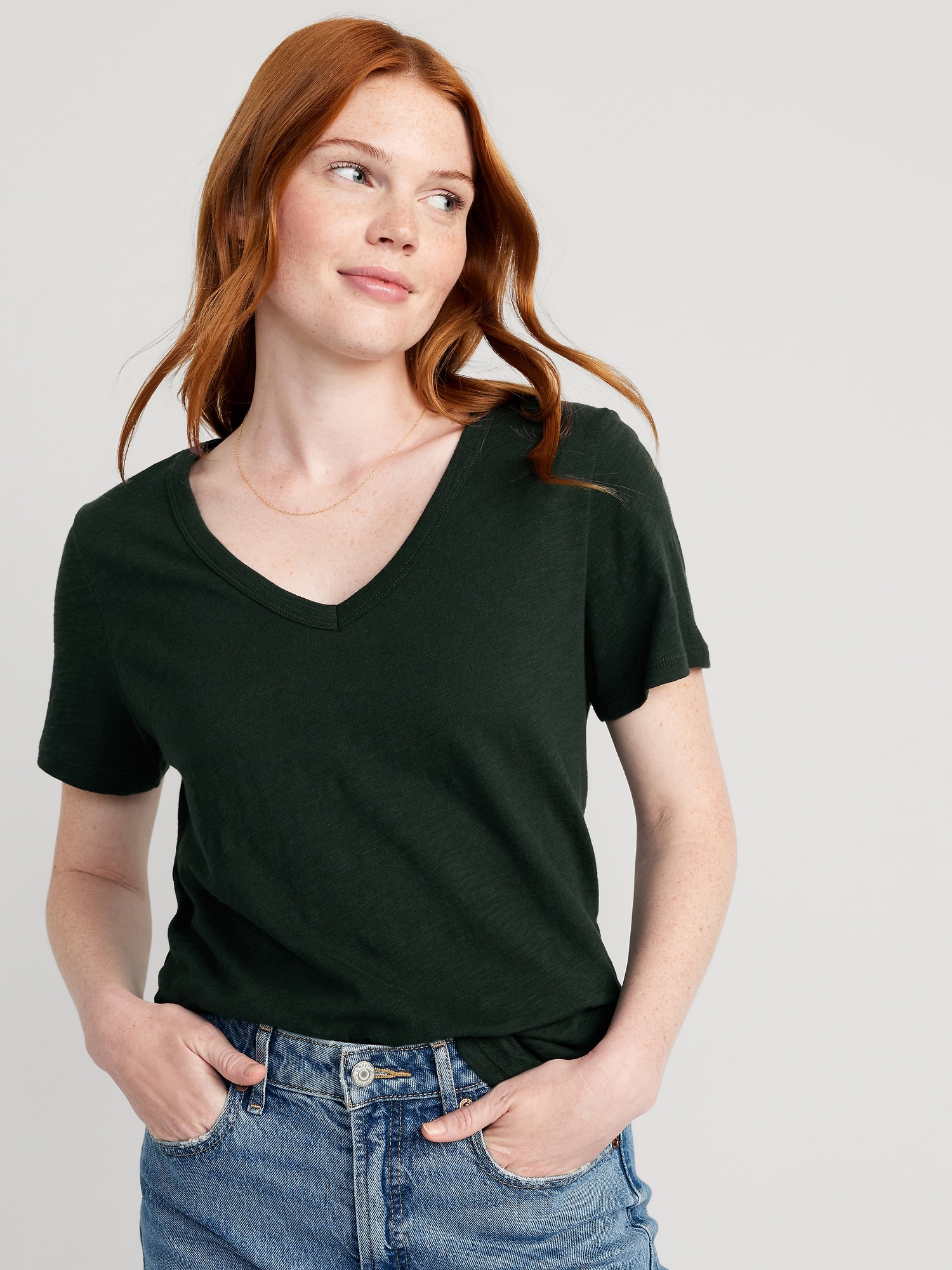 EveryWear Long Sleeve Slub Knit T Shirt Old Navy